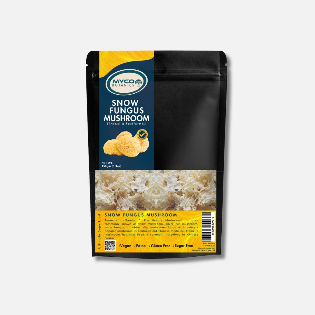 Dried Raw Termella Snow Fungus Mushroom 50gm – House of Mushroom